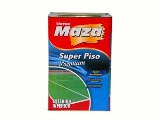 Tinta Super Piso Premium Azul 18l Maza